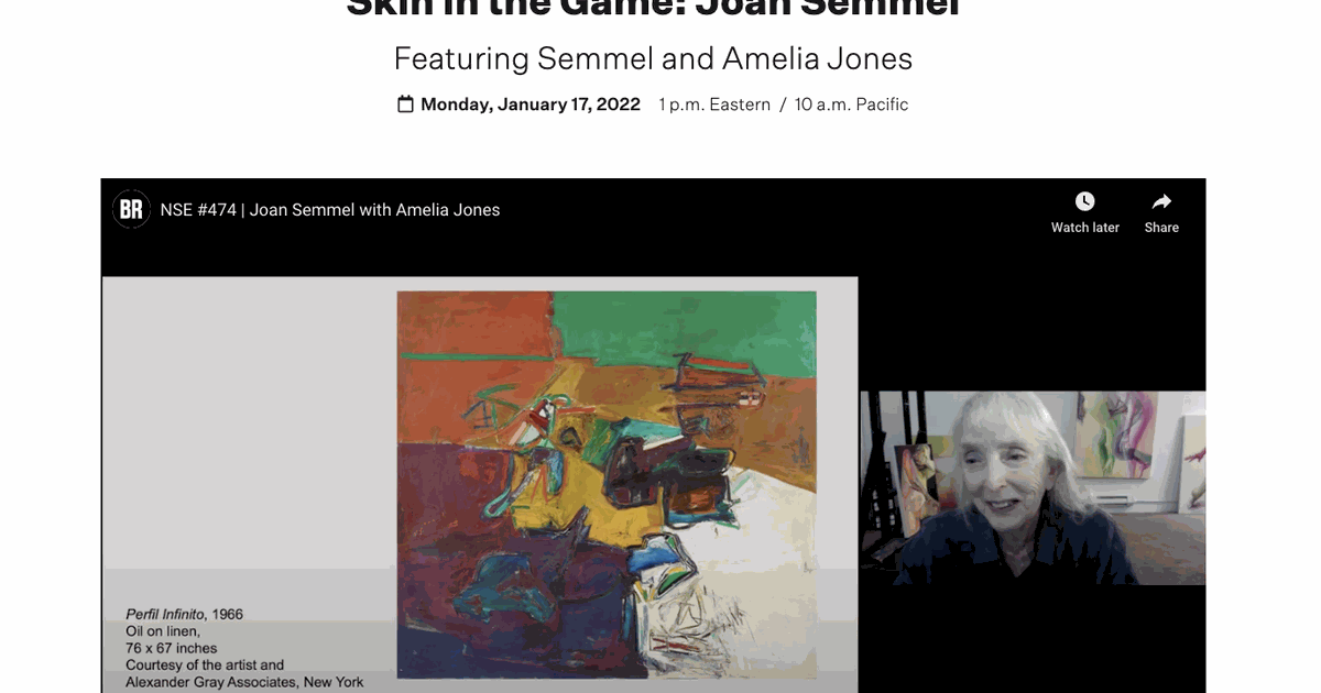 Joan Semmel | Alexander Gray Associates