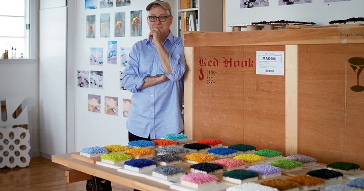 In the Studio: Donald Moffett | Alexander Gray Associates
